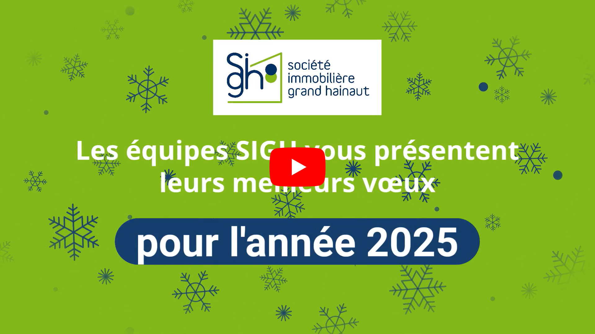 Une excellente année 2025 - SIGH - Société Immobilière Grand Hainaut