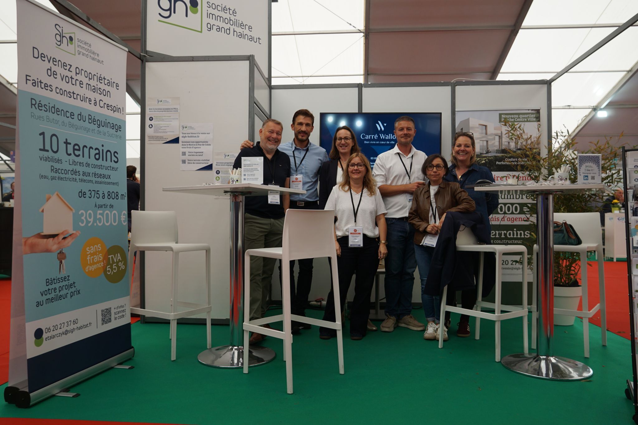 Nos vendeurs présents au Made in Hainaut ! - SIGH - Société Immobilière ...
